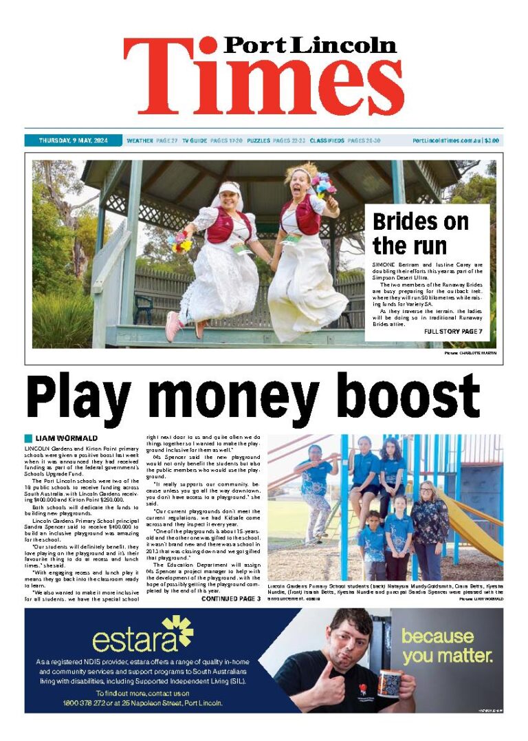 Port Lincoln Times – 9th May 2024 | Port Lincoln Times