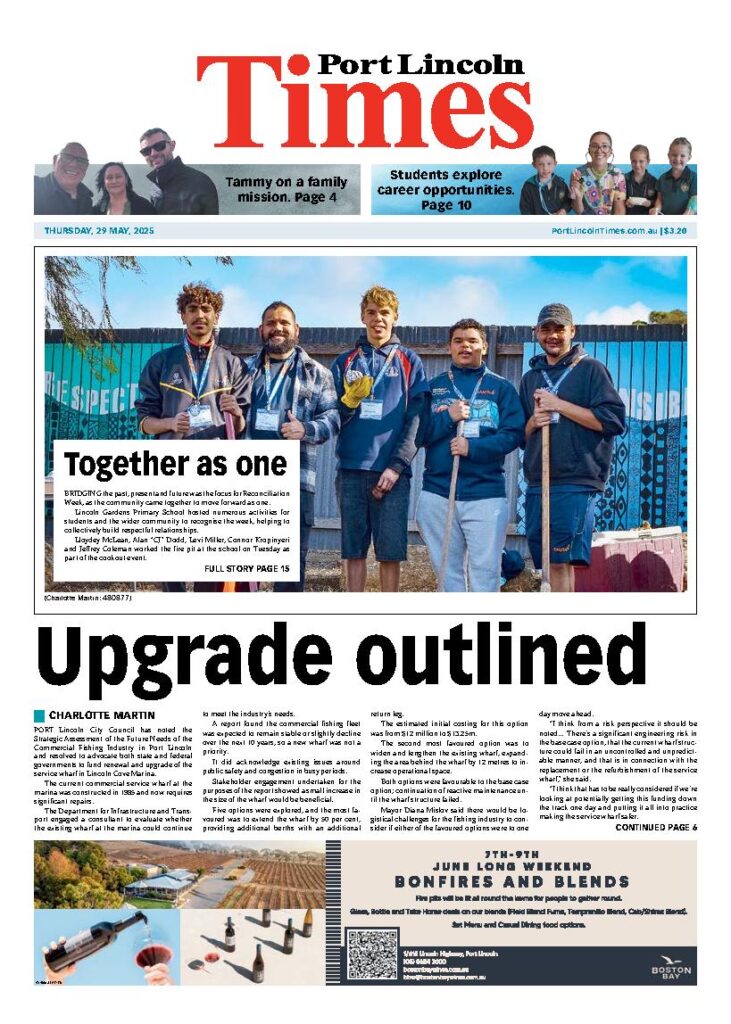 Port Lincoln Times – 29th May 2025 | Port Lincoln Times